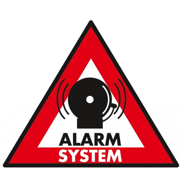 Temco Webshop - Sticker alarm system per 5 verpakt - Beeld en Geluid ...