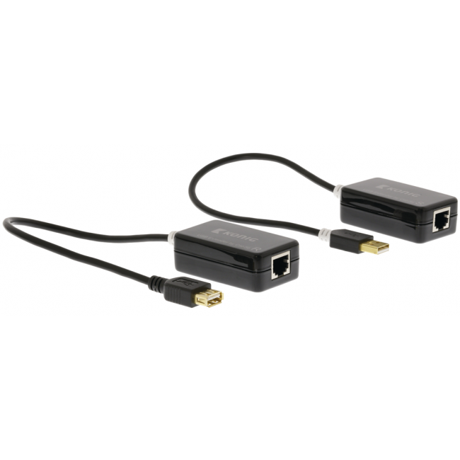Temco Webshop - USB extender over UTP - tot 50 meter