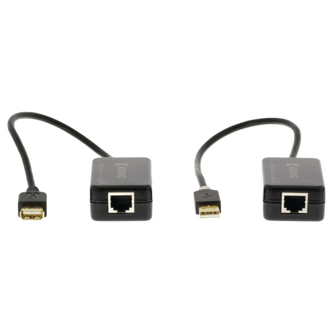 Temco Webshop - USB extender over UTP - tot 50 meter