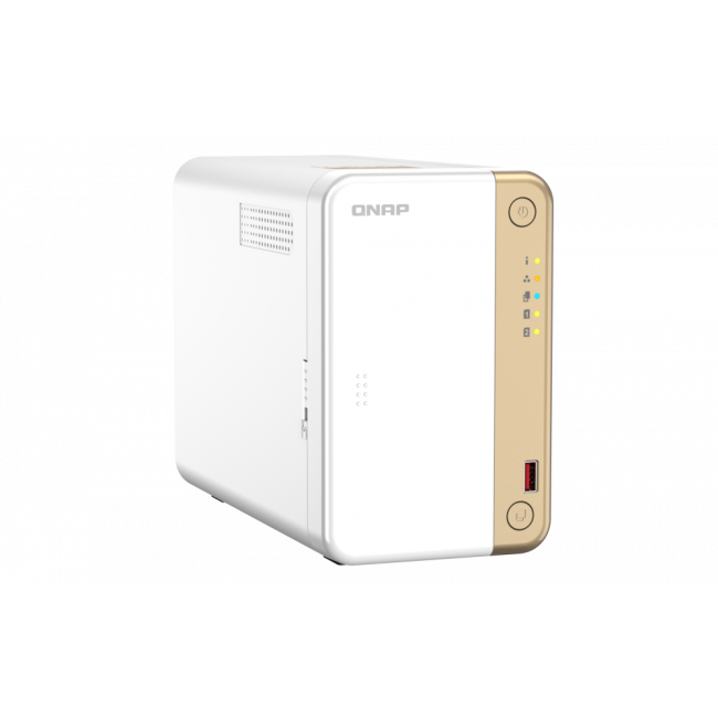 Temco Webshop - QNAP NAS TS-262-4G - 2.9Ghz/2x M.2 ssd/2x ssd bay/2.5GB lan - Producten