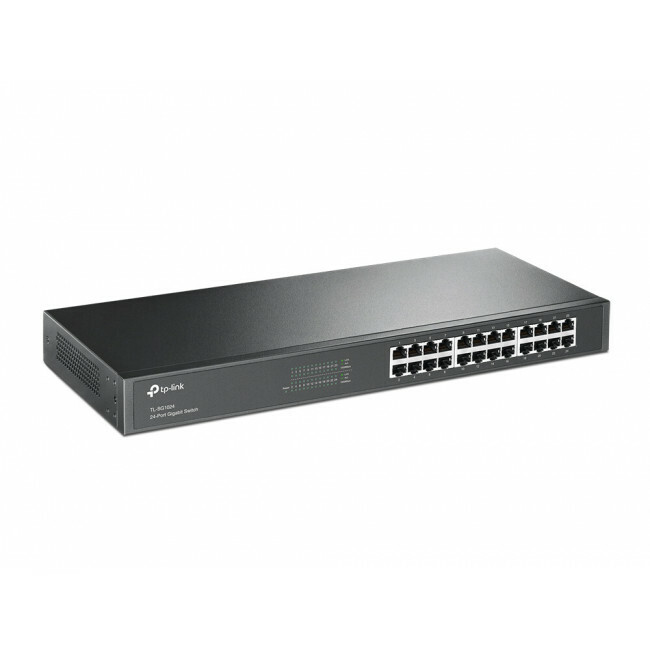 Temco Webshop - TP-Link 1GB 24 poorts 19" rackmount switch SG1024RM ...