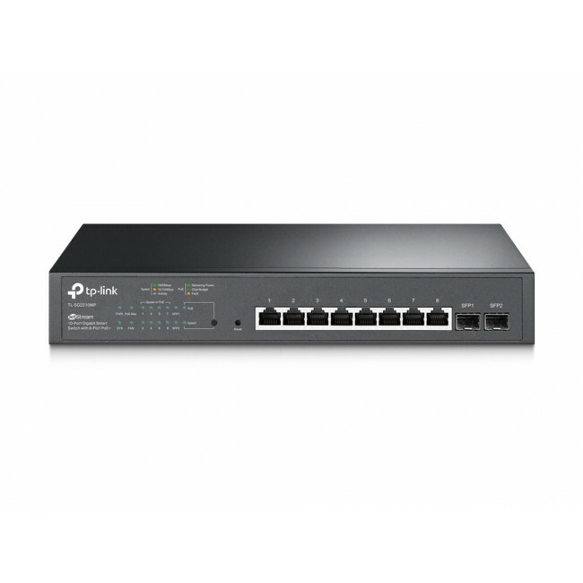 Temco Webshop - TP-Link 1GB 8P PoE switch TL-SG2210MP 150W 2x SFP ...